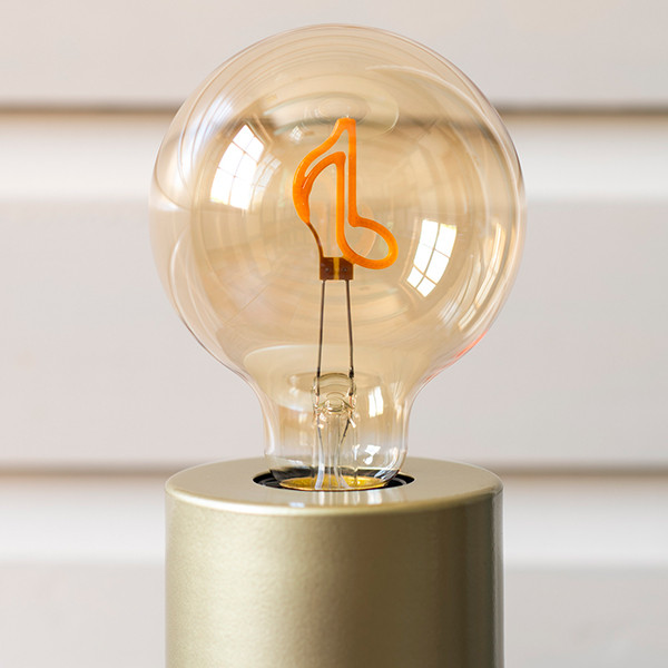 Bailey LED lamp E27 | Globe G95 | Filament | Goud | 2000K | Dimbaar 2W Bailey 123led.nl
